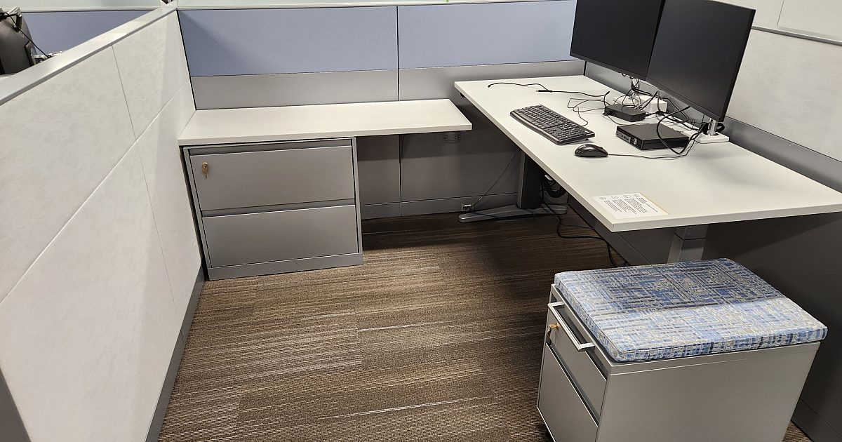 Steelcase Answer 7x7 Workstations with Height… | Workplace Furniture