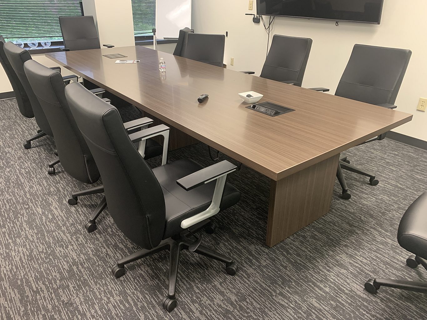 National 12x4 Conference table w/ 2 power… | Workplace Furniture