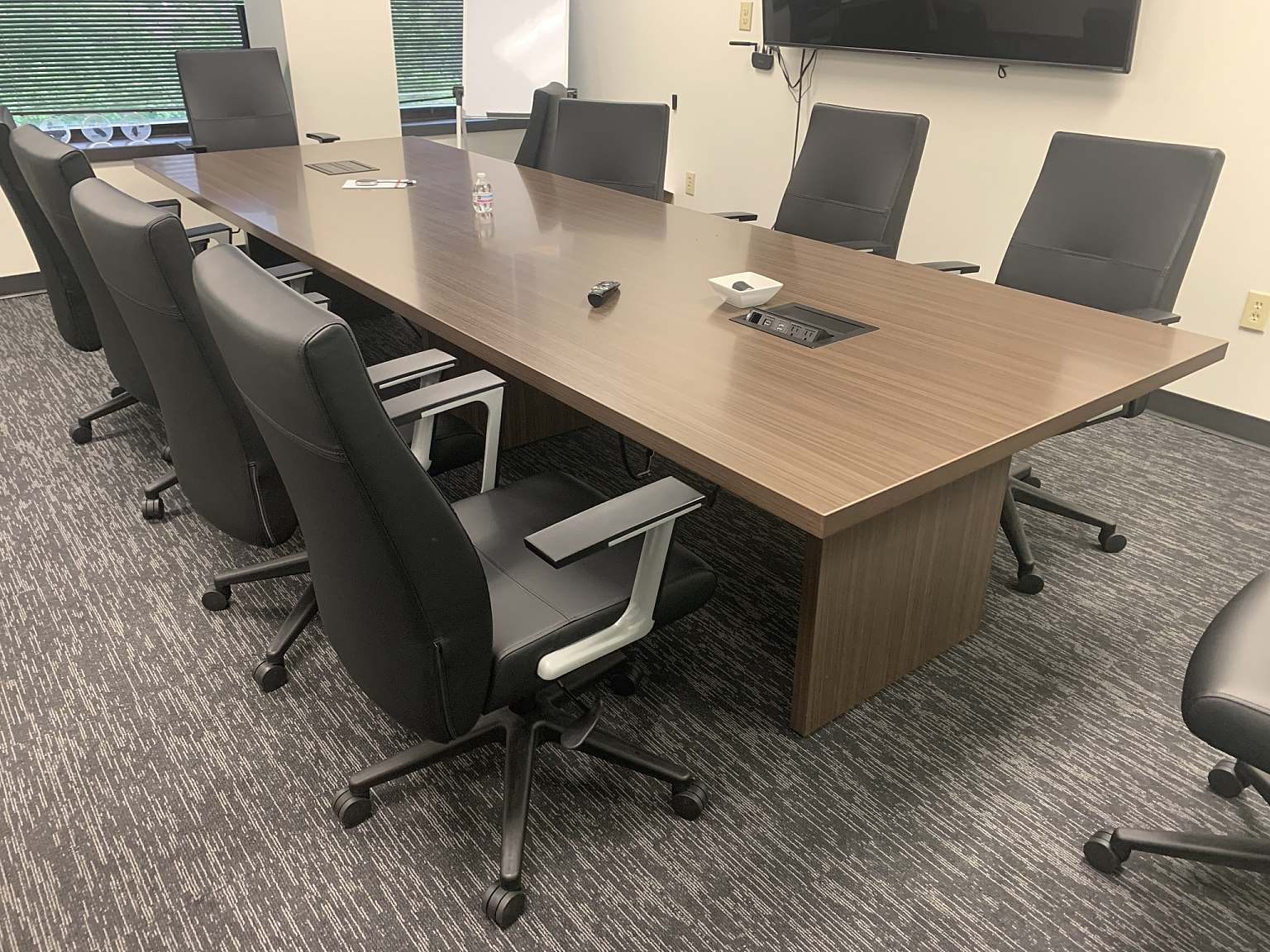 National 12x4 Conference table w/ 2 power… | Workplace Furniture